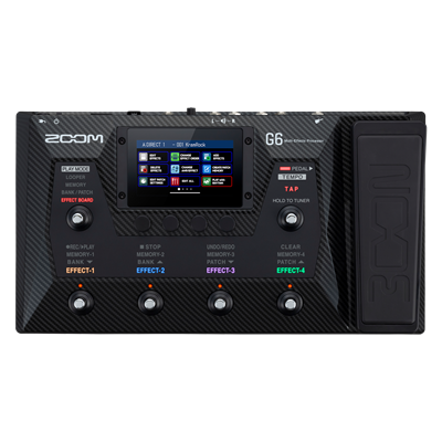 Zoom G6 - Guitar Multi Effects Pedal