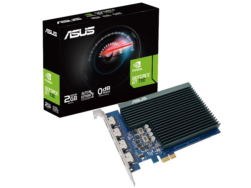 Grafička karta ASUS GT730-4H-SL-2GD5 NVD/2GB/GDDR5/64bit/crna