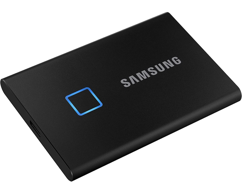 SAMSUNG Portable T7 Touch 2TB crni eksterni SSD MU-PC2T0K