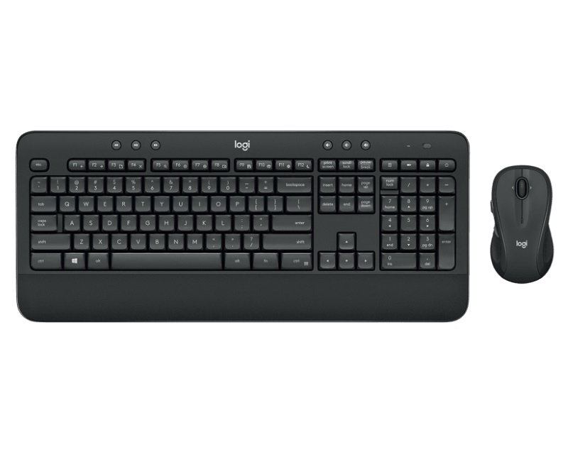 LOGITECH MK545 Advanced Wireless Desktop US tastatura + miš crna