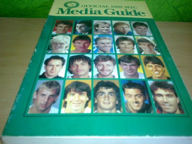 1989 Official MTC (Men`s Tennis Council) Media Guide