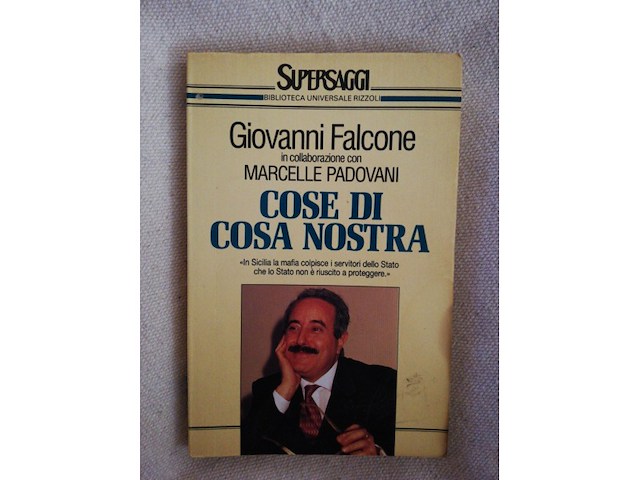 Cose di Cosa Nostra - Giovanni Falcone