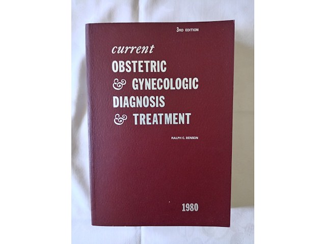 Current Obstetric Gynecologic, Diagnosis, Treatment