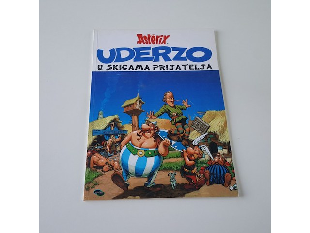 Asterix Uderzo - U skicama prijatelja