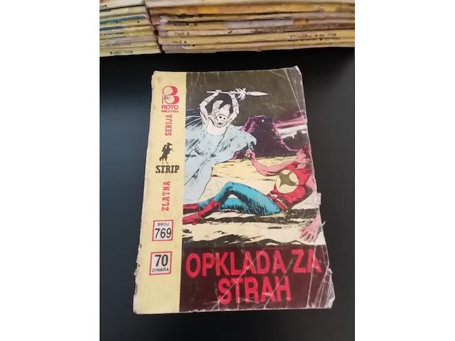 Zagor, Opklada za strah  ZS - 769