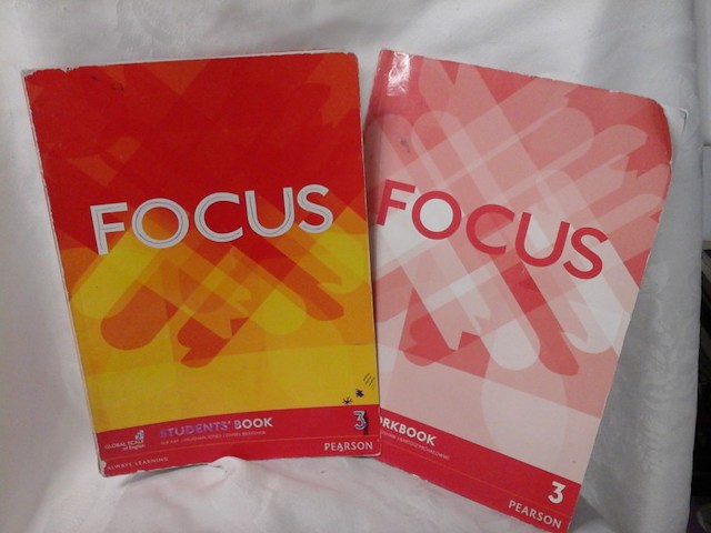 Focus 3 Pearson Sue Kay Daniel udžbenik i radna sveska