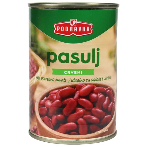 Podravka crveni pasulj 400g