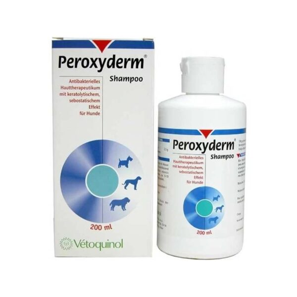 Vetoquinol Peroxyderm Shampoo – 200 ml