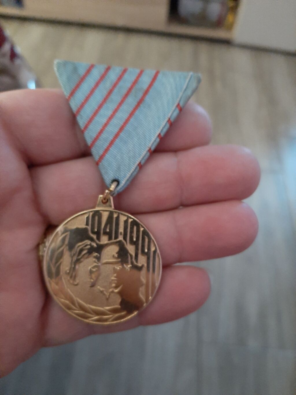 Medalja 50 godina jugoslovenske narodne armije srecno