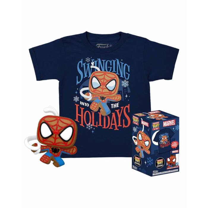 Figura Funko POP & Tee: Marvel - Spidey(Gb) (Kd) + poklon majica (Child XL)