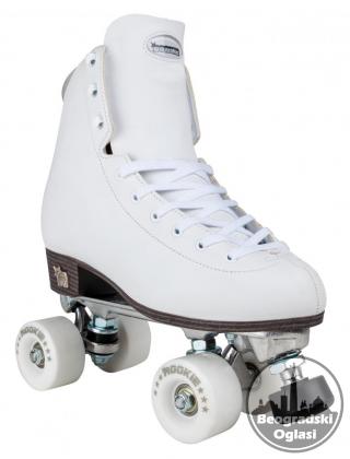 ROLŠUE! Rookie Rollerskates Artistic White