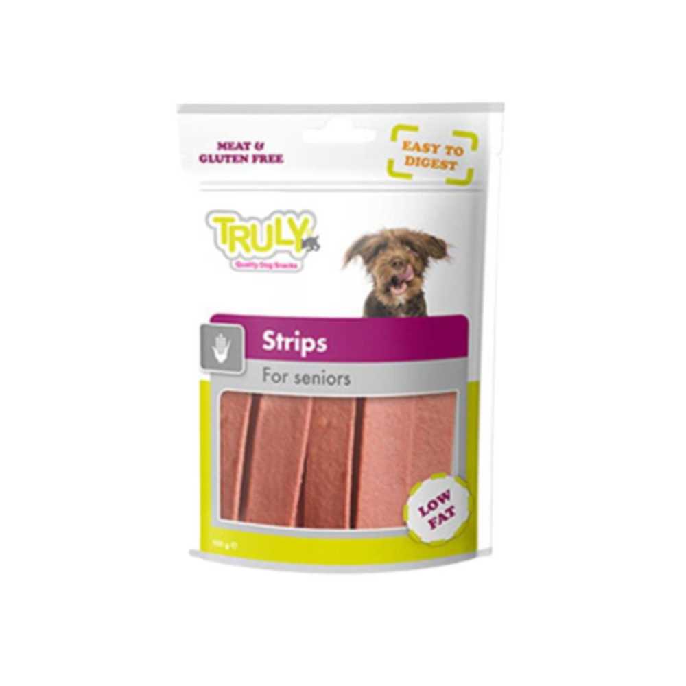 Truly Strips for seniors poslastica za pse - low fat 100g