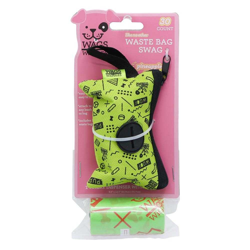 Wags & Wiggles Waste Bag 2 rolne - Ananas 30kom