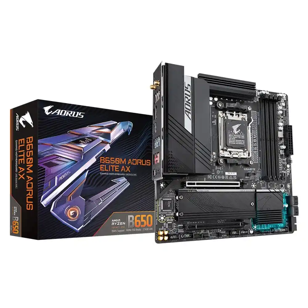 Matična ploča AM5 Gigabyte B650M AORUS ELITE AX DP/M.2/DDR5