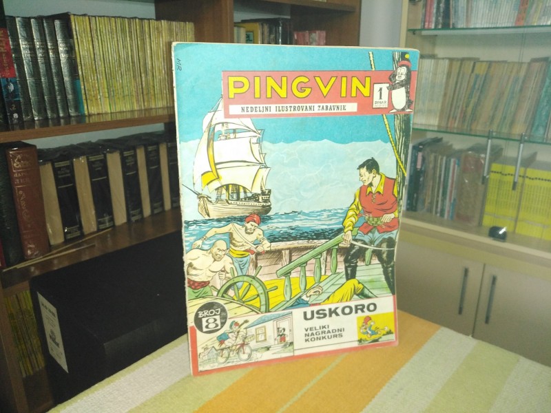 PINGVIN broj 8 - NEDELJNI ILUSTROVANI ZABAVNIK