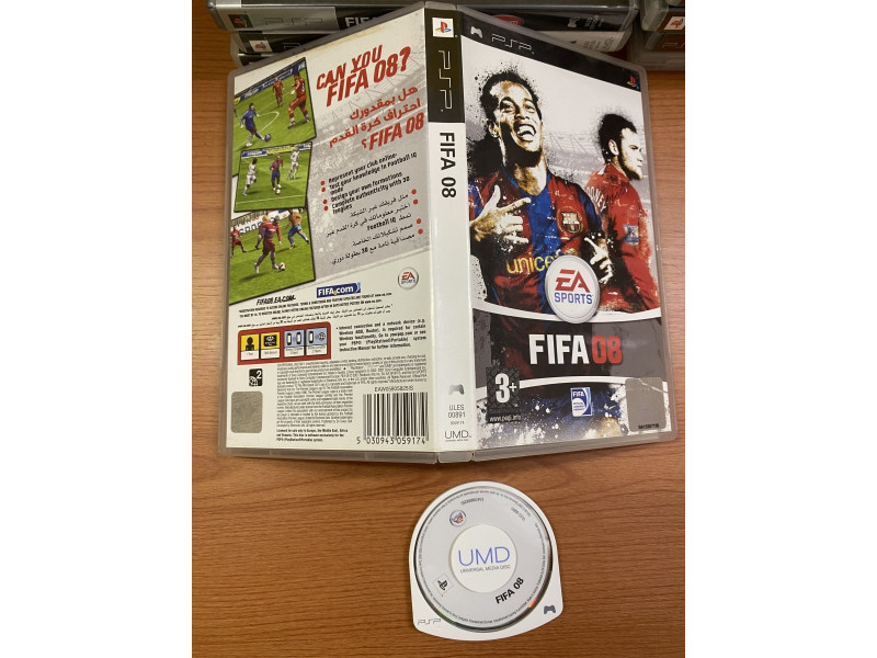 Fifa 08 PSP umd kompletna