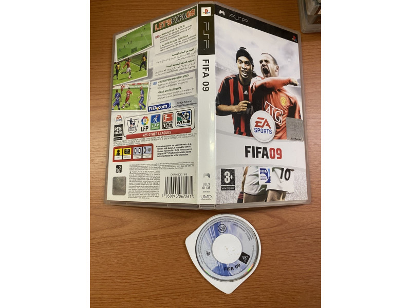 Fifa 09 PSP umd kompletna