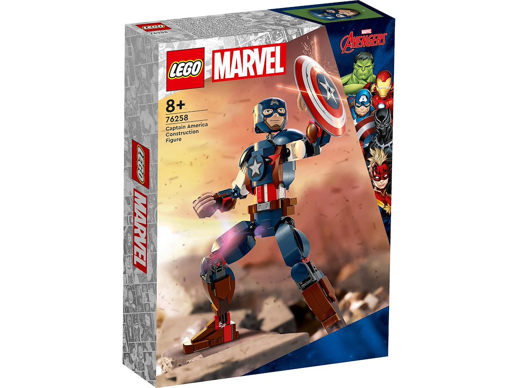 LEGO Kapetan Amerika – figura za gradnju