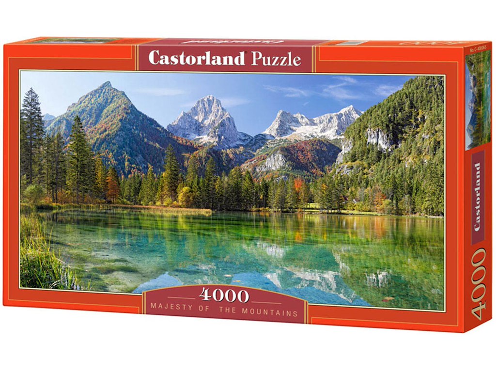 Puzzle 4000 delova c-400065-2 majesty of the mountains castorland
