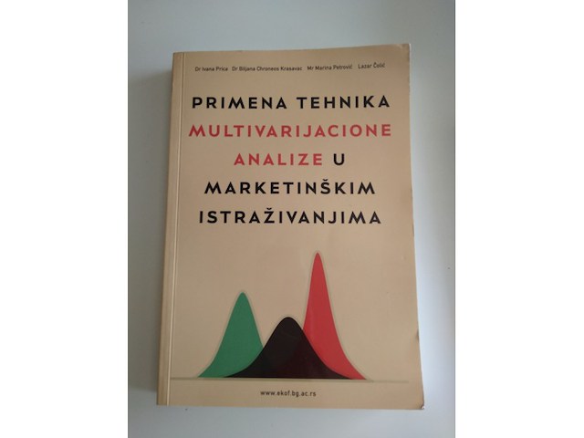Primena tehnika multivarijacione analize - Ivana Prica