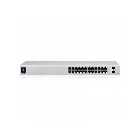 UBIQUITI USW-24-POE GIGABIT LAYER 2 SWITCH. 24 X GIGABIT ETHERNET PORTS, 16 AUTO-SENSING 802.3AT POE+ PORTS + TWO SFP PORTS CENA