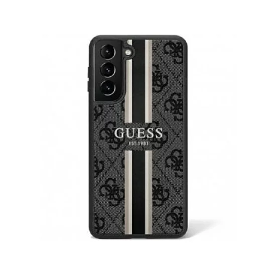 GUESS FUTROLA ZA SAMSUNG S23 BLACK 4G PRINTED STRIPE CENA