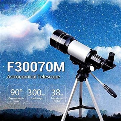 F30070 Astronomski Teleskop 70 mm do 150X