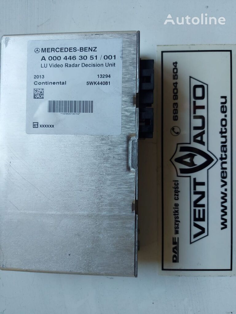 A0004463051 upravljačka jedinica za Mercedes-Benz Antos Actros MP4 EURO 6 tegljača