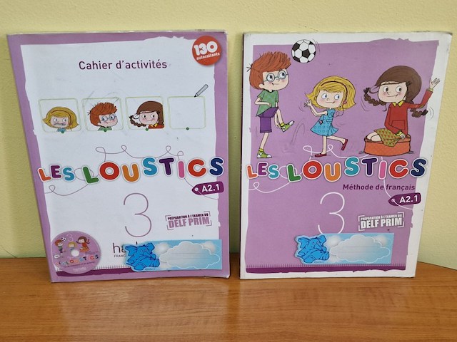 Les Loustics 3 komplet radna sveska + udžbenik + CD