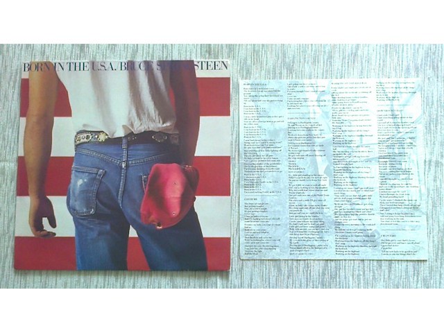 BRUCE SPRINGSTEEN - Born In U.S.A. (LP) Made Holland