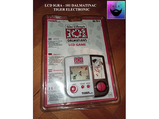 LCD konzola - 101 Dalmatinac Tiger Electronic - NOVO
