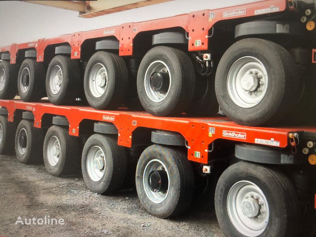 Goldhofer PST-ES-E (SPMT) 20 axles samohodni modularni transporter