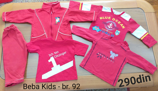 Beba Kids trenerka majice za dečake br. 92
