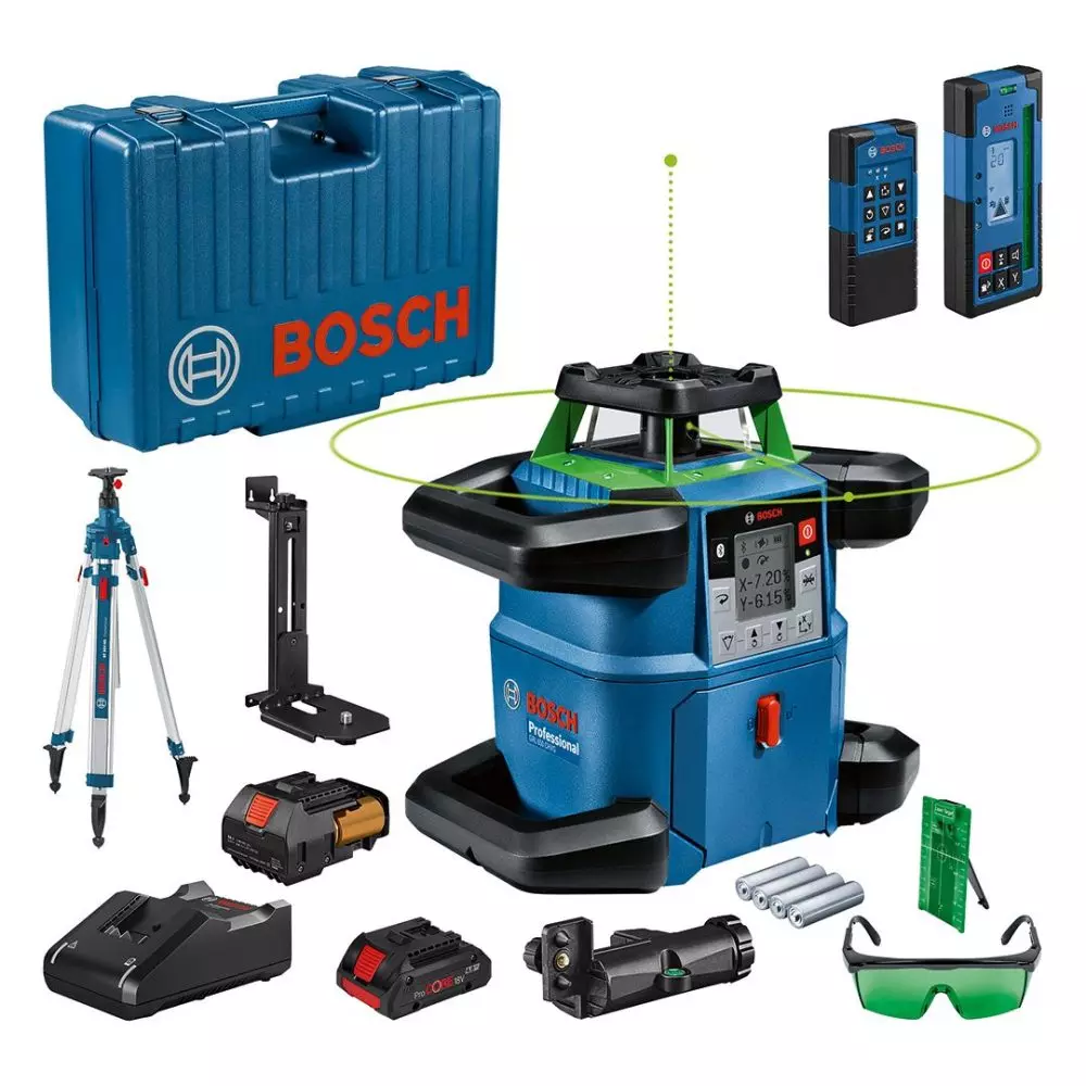 GRL 650 CHVG Bosch Rotacioni Laser – Zelene linije