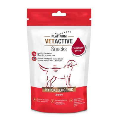 Platinum Vetactive Snack Hypoallergenic Iberico 200g