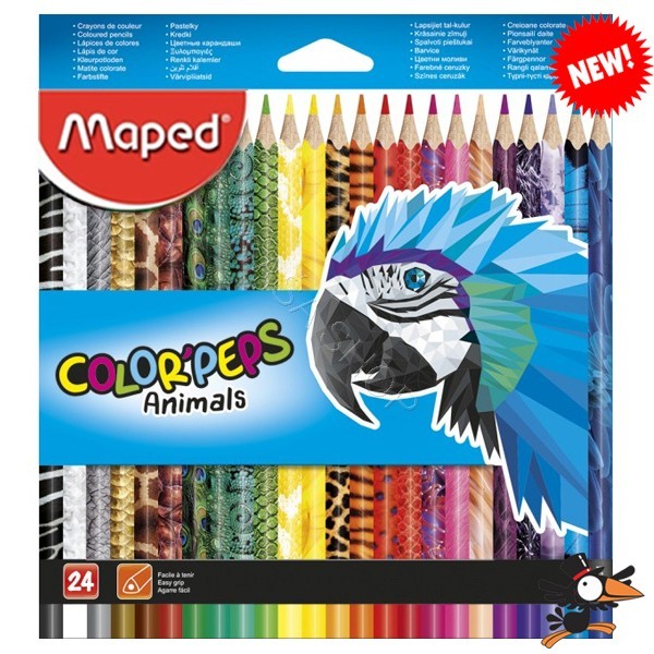 Drvene bojice Maped Color Peps animals 1/24 832224