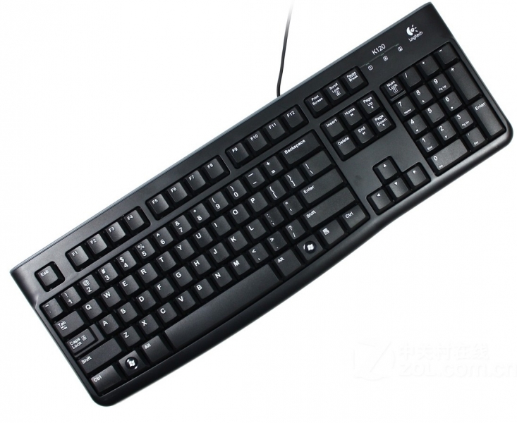 Tastatura USB Logitech K120 OEM US Black 920-002479