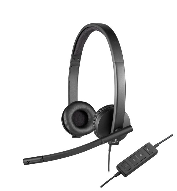 Slušalice sa mikrofonom Logitech H570e Stereo Headset 981-000575