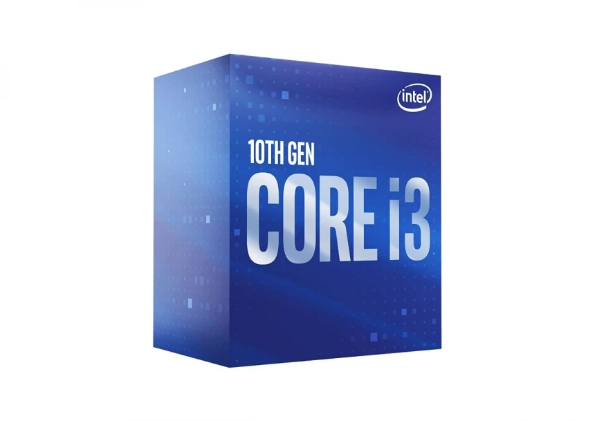 CPU 1200 INTEL Core i3 10100F 4 cores 3.6GHz (4.3GHz) Box