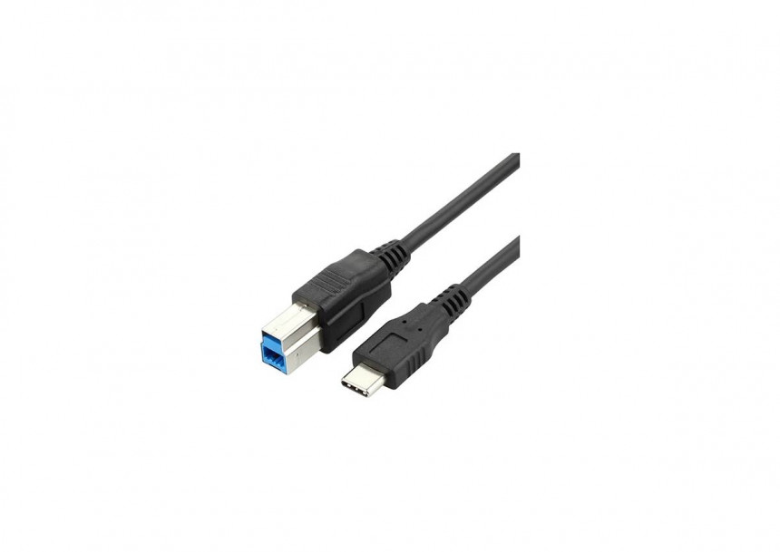 Kabl USB 3.1 TIP C na USB 3.0 stampac 1m crni