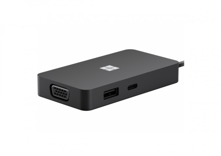 Adapter Microsoft USB-C Travel Hub USB-C3.2/USB-A/Eth/HDMI/VGA