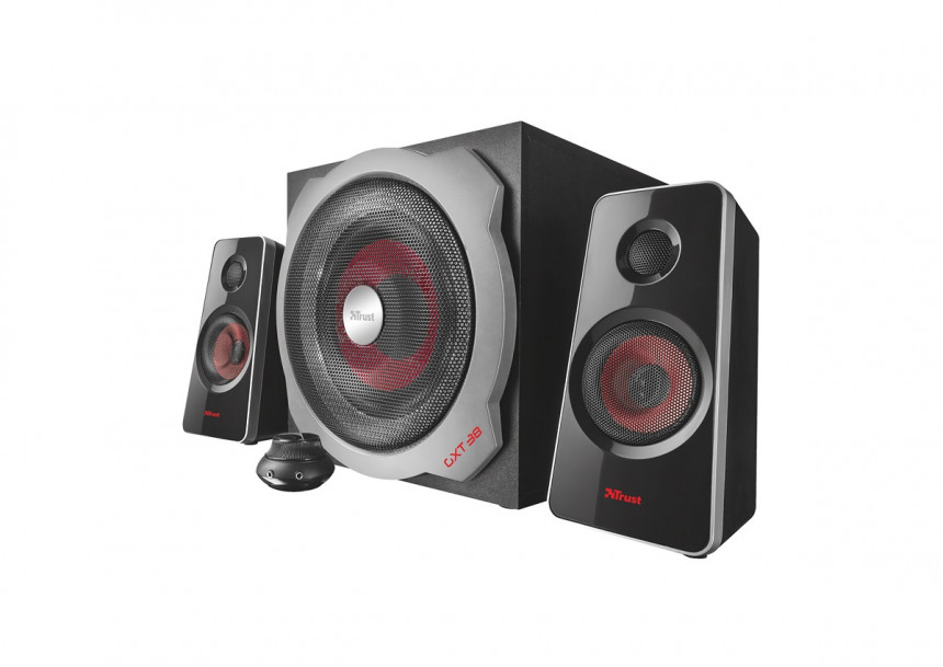 Zvučnik TRUST GXT 38 2.1/120W(60W RMS)/Ultimate Bass/gaming/crna