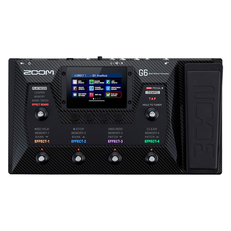 Zoom G6 - Guitar Multi Effects Pedal