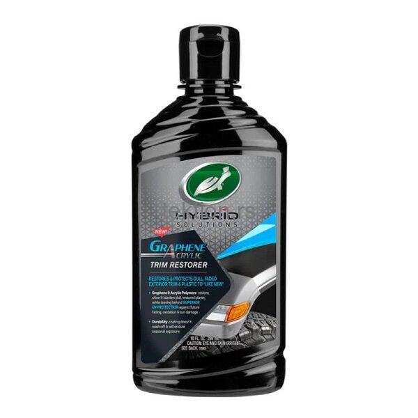 Turtle Wax Hybrid Solutions Graphene Acrylic Trim restorer 296ml za obnavljanje izbledele spoljne crne plastike