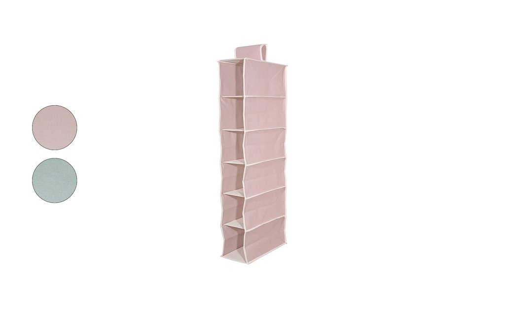 Organizator ormar sa 6 pregrada Pastel 15x30x84cm sort2