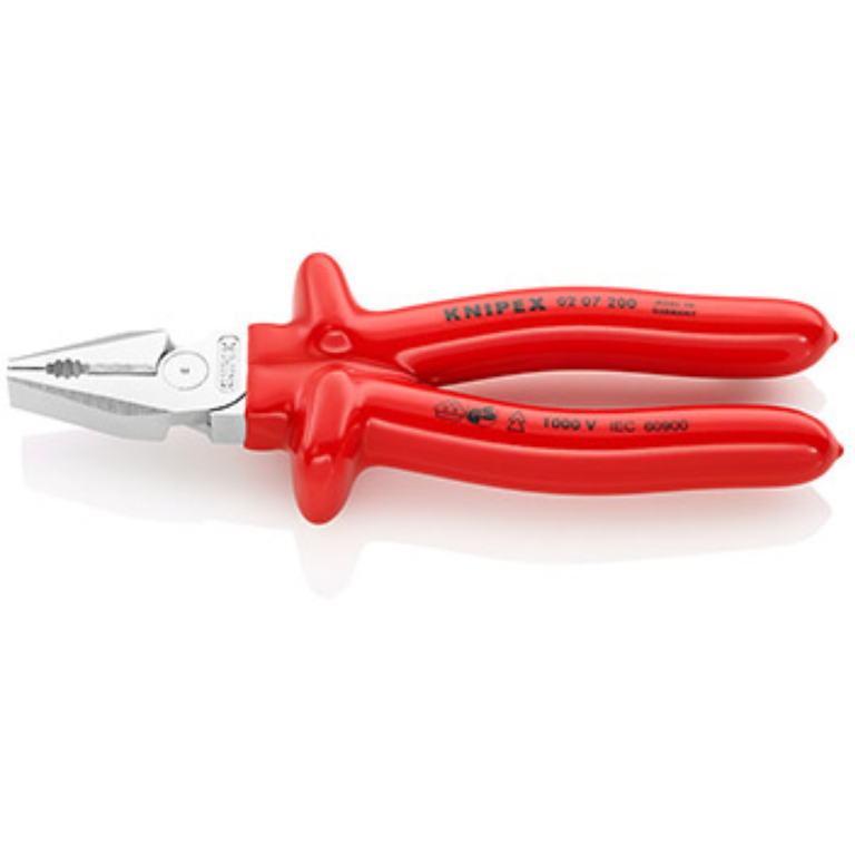 Knipex – Kombinovana klešta ojačana izolovana 200mm – 02 07 200