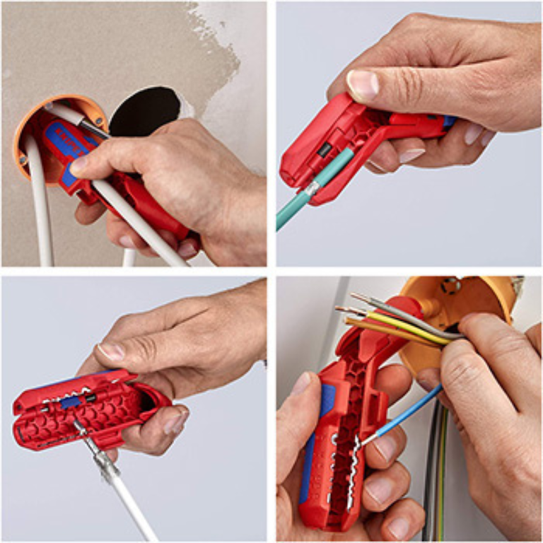 Knipex – Komplet klešta za električne instalacije 3 dela – 00 31 30 BK V01