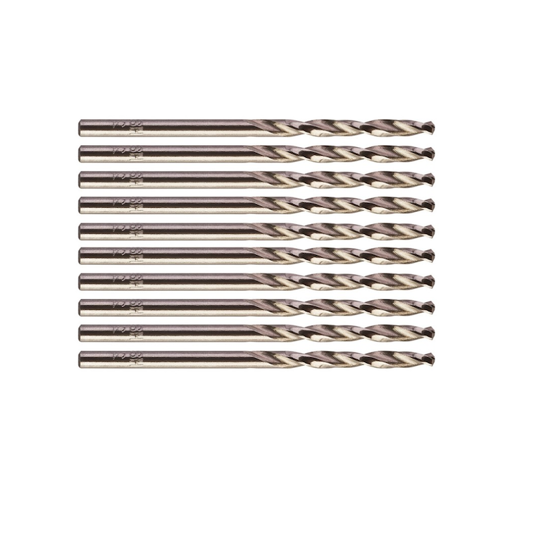 Milwaukee Set burgija za metal, HSS-G, 3 x 33/61 mm, Thunderweb, 10 kom, 4932352381