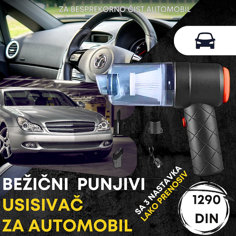 Jak Usisivač / čistač za automobile