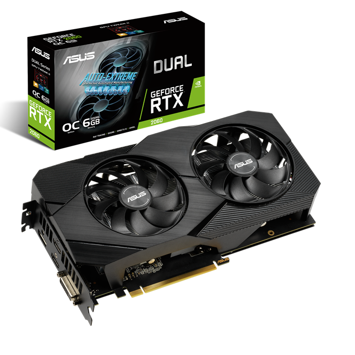 ASUS nVidia GeForce RTX 2060 6GB DUAL OC EVO